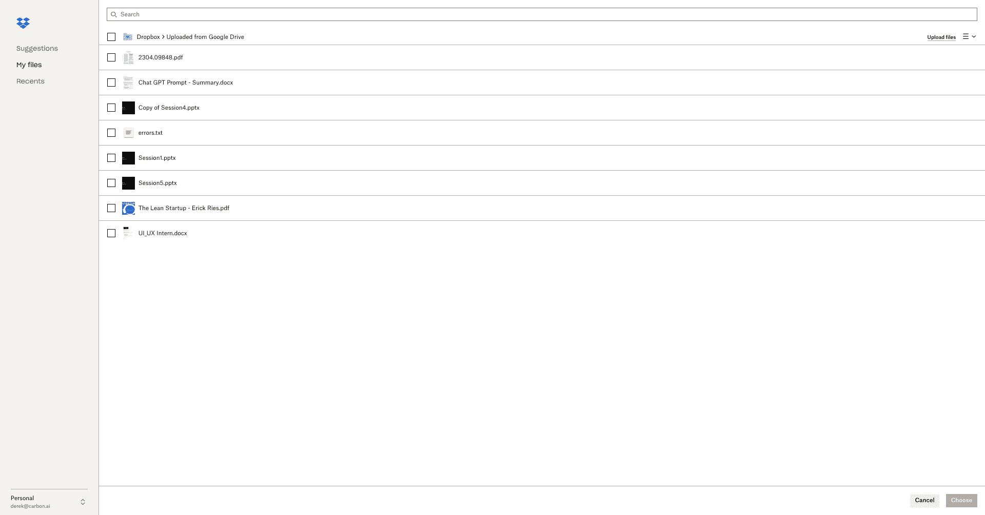 How to Train an AI Chatbot from your Dropbox Documents - DocsBot AI