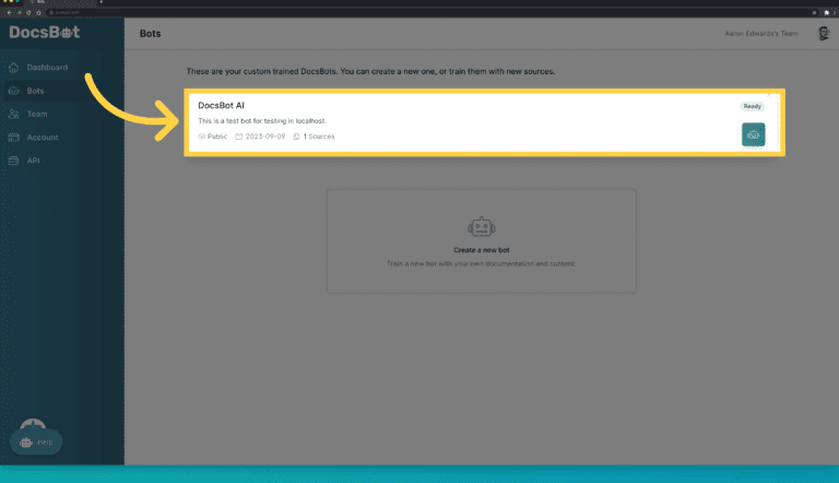How to Train an AI Chatbot from your Google Drive Documents - DocsBot AI