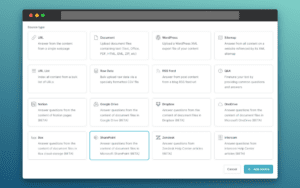 Training a Chatbot from Microsoft SharePoint Files - DocsBot AI