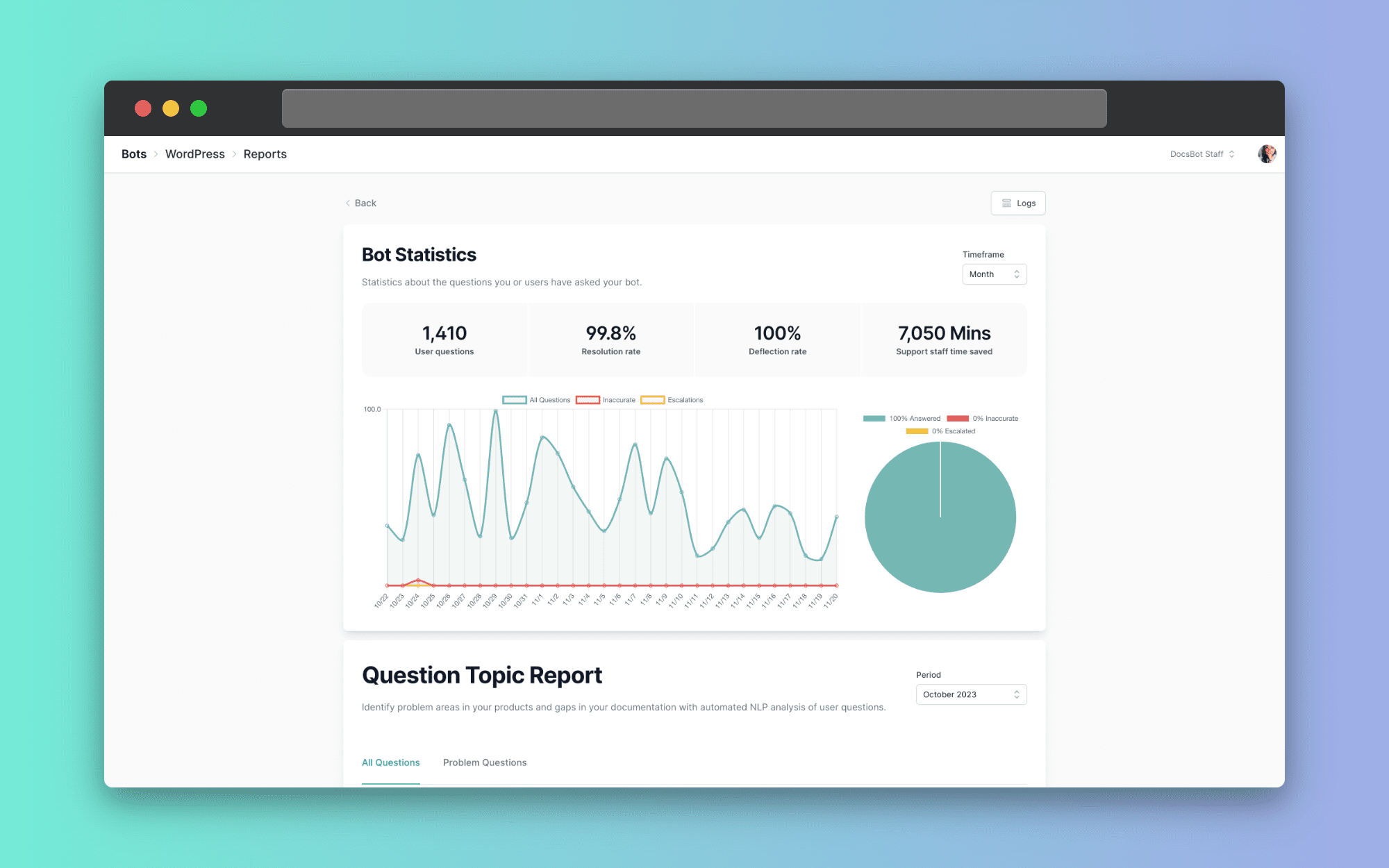 How to Change your AI Chatbot Settings - DocsBot AI