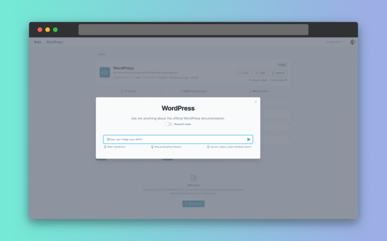 Creating your First AI Chatbot - DocsBot AI