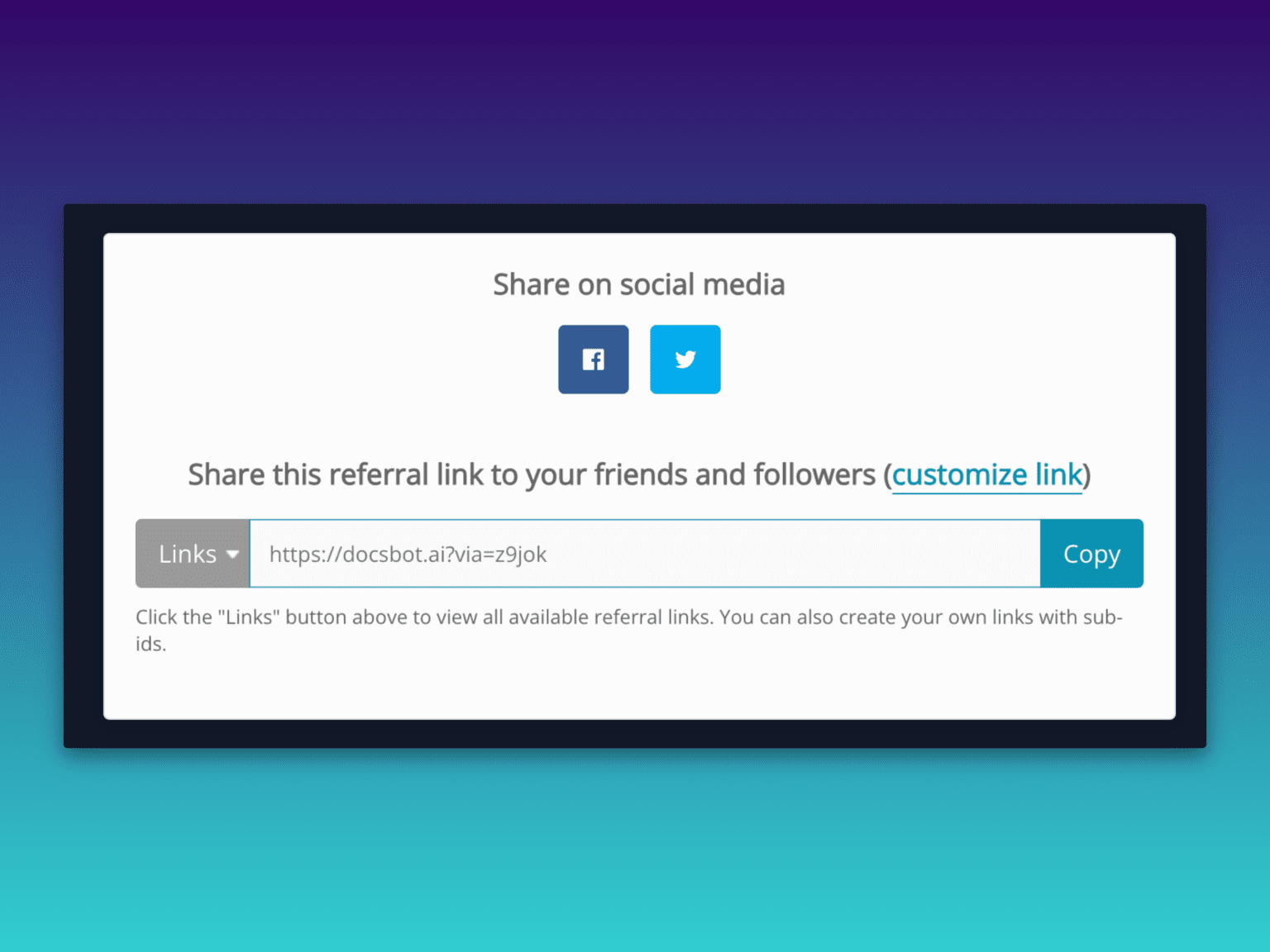DocsBot AI Affiliate Program - DocsBot AI
