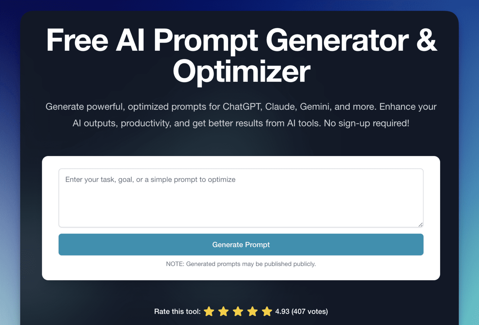 Optimize Your Chatbots with our Custom Prompt Generator and Prompt Library - DocsBot AI